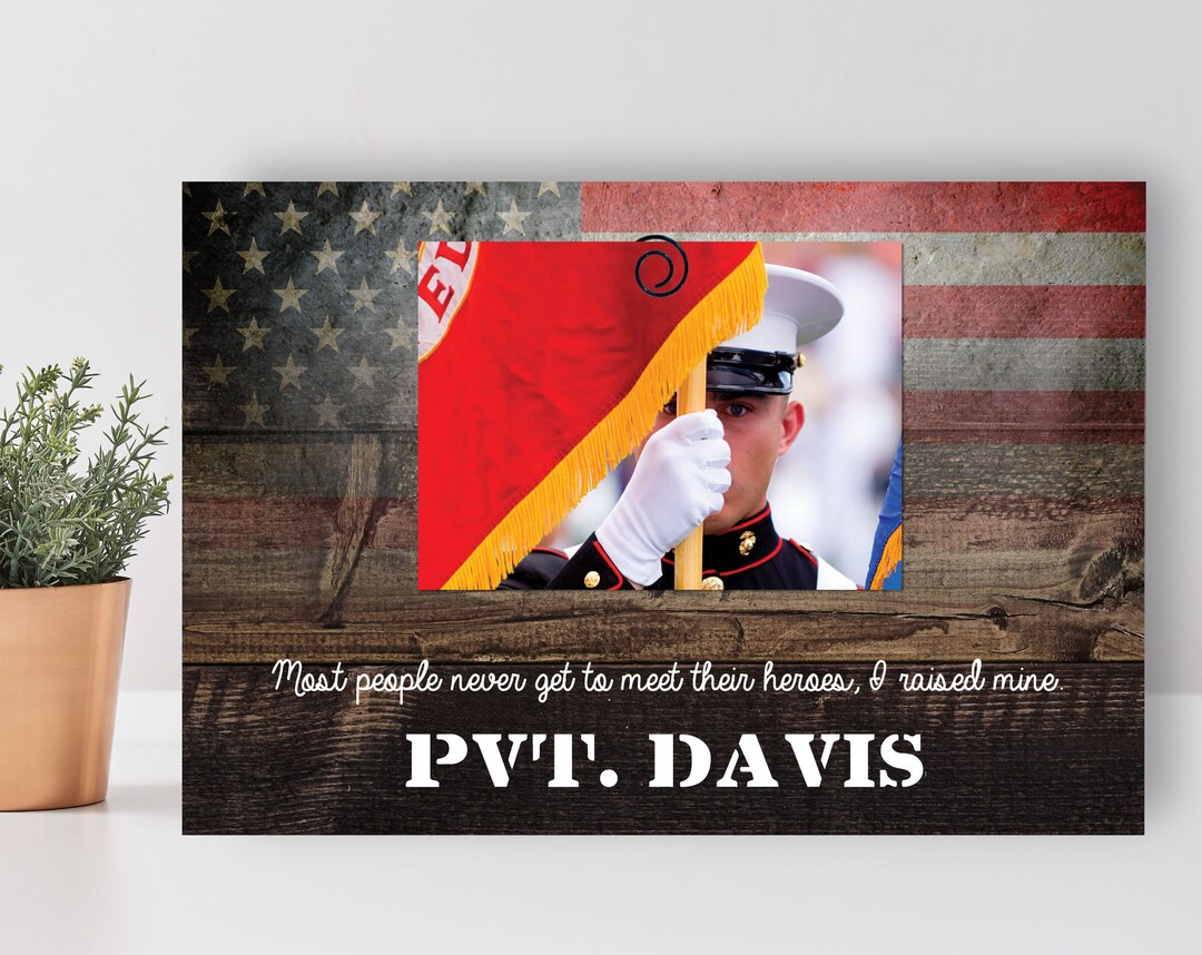 Army Mom Gift Army Military Picture Frame | Proud Army Family | Army ...