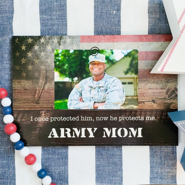 Military Family Picture Frame - Etsy