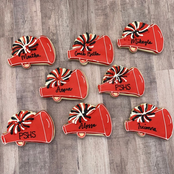 Cheerleading Cookies - Etsy