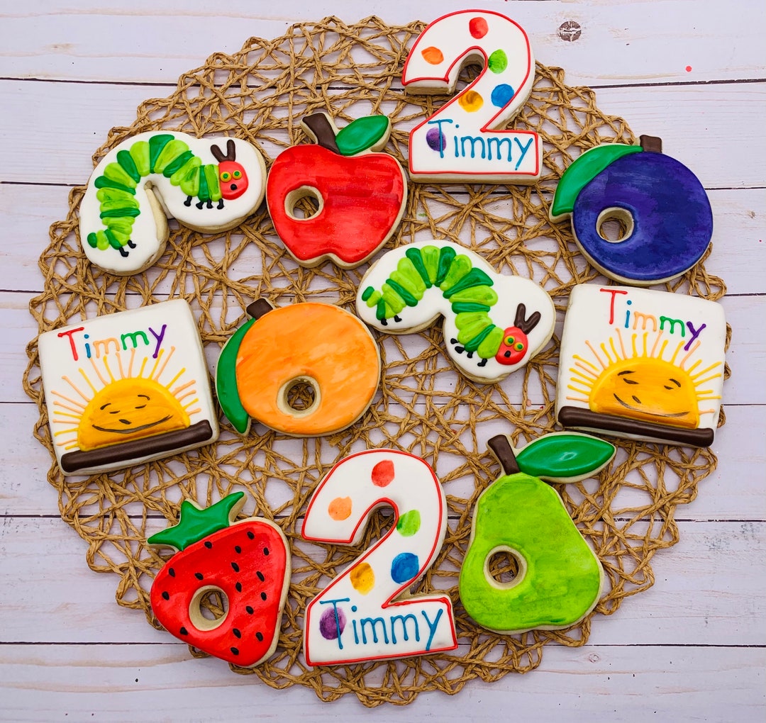 Caterpillar Sugar Cookies - Etsy