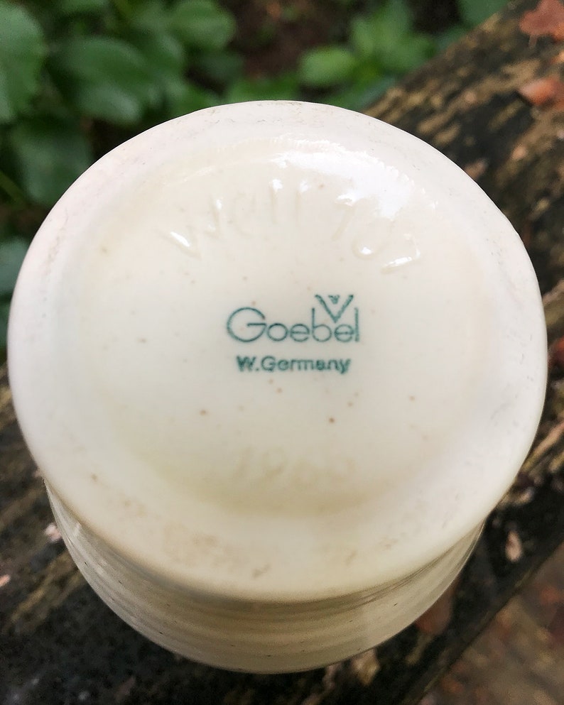 German Goebel Vase, Collector Vase From 1968, Small Vase, Hand Painted ...