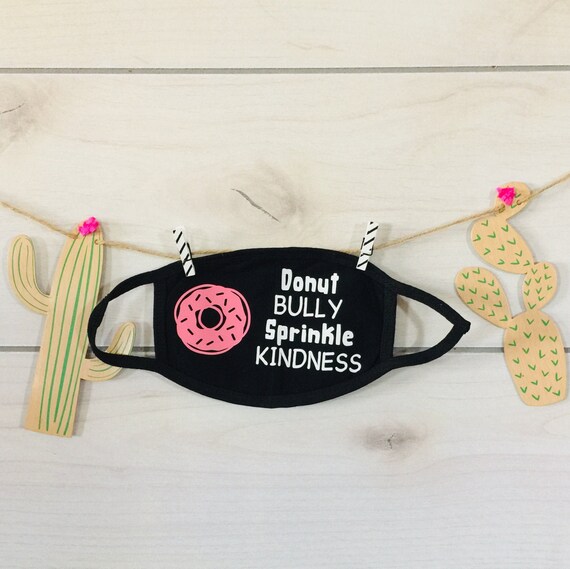 Donut Bully Sprinkle Kindness-Dark Gray Color | Etsy