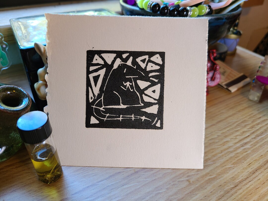 Rat Print #4 - Etsy
