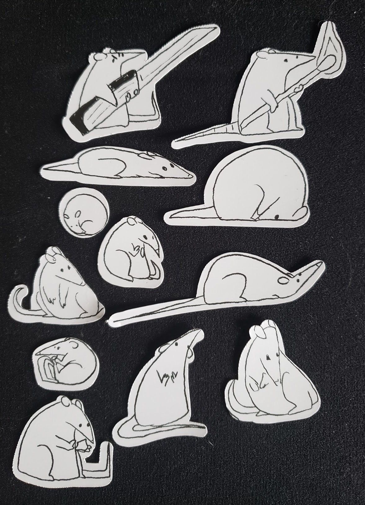 Rat stickers | Etsy
