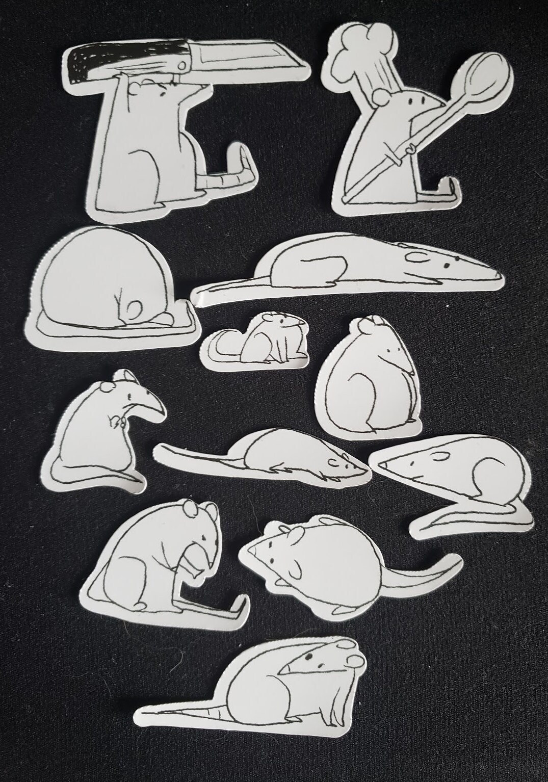 Rat stickers | Etsy