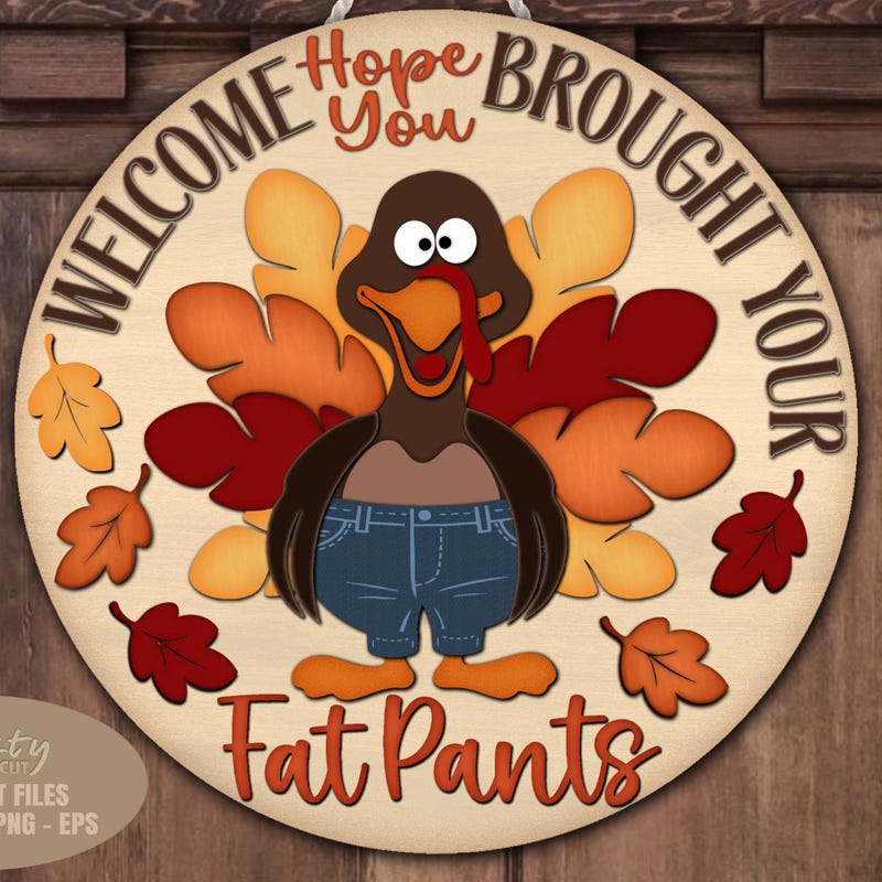 Funny Thanksgiving Signs - Etsy