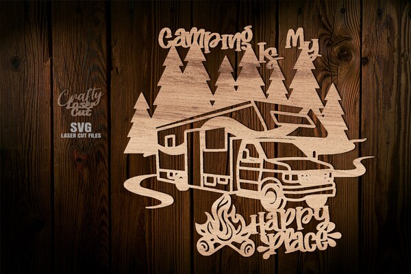 Retro Camper Roll-top Box Laser Cut File - Etsy Canada