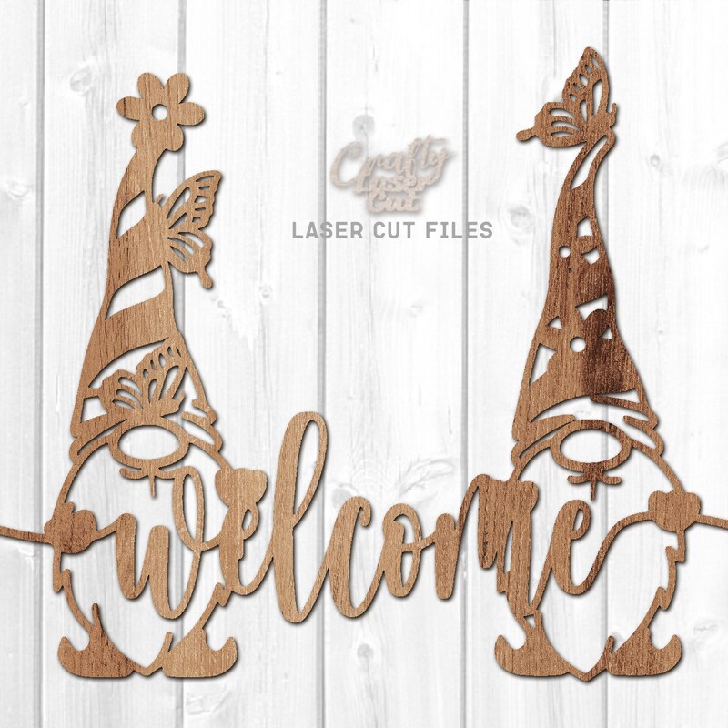 Gnome Welcome Sign - Etsy
