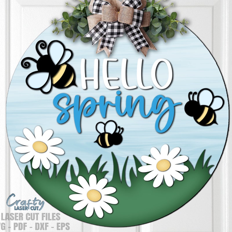 Hello Spring - Etsy