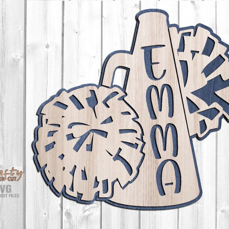 Cheerleader Door Sign - Etsy