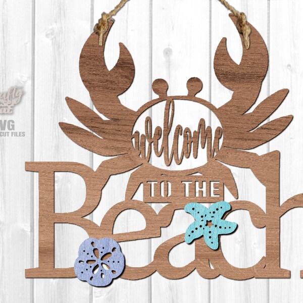 Beach Welcome Sign - Etsy