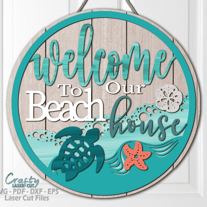 Beach Welcome Sign - Etsy
