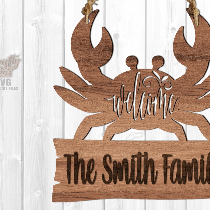 Crab Sign - Etsy