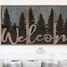 Forest Welcome Sign SVG - Laser Cut Files - Forest SVG - Forest ...
