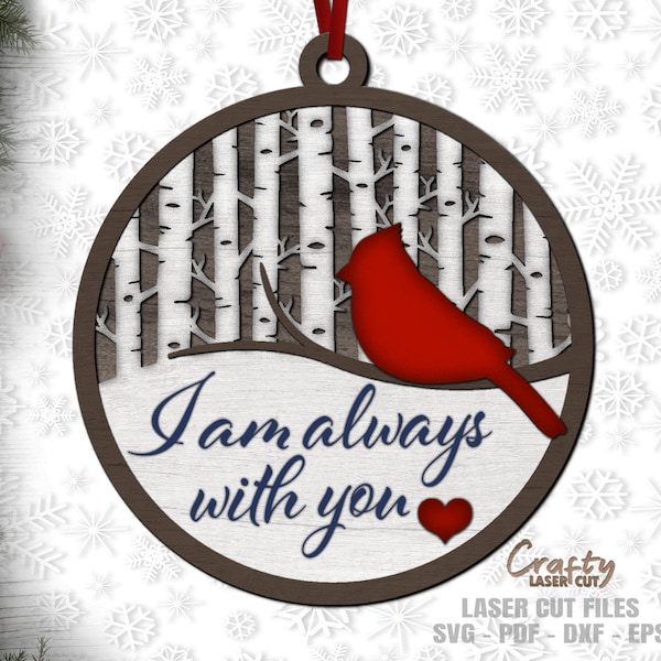 Tree With Cardinal Svg - Etsy