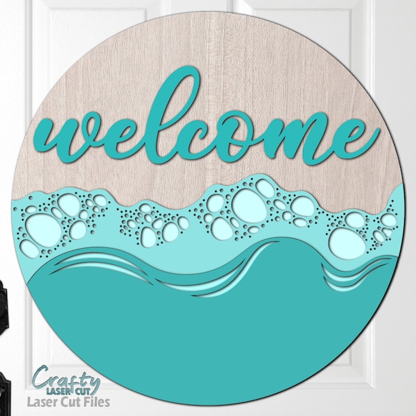 Beach Welcome Sign - Etsy