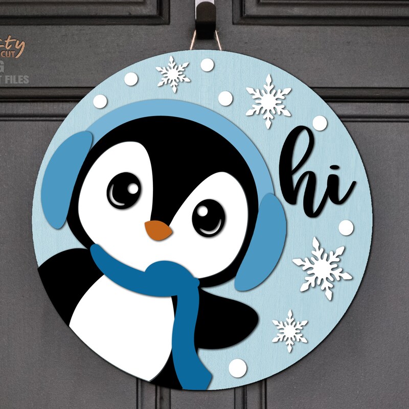 Christmas Door Sign - Etsy
