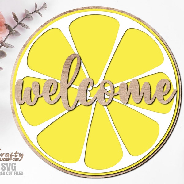 Lemon Door Hanger - Etsy