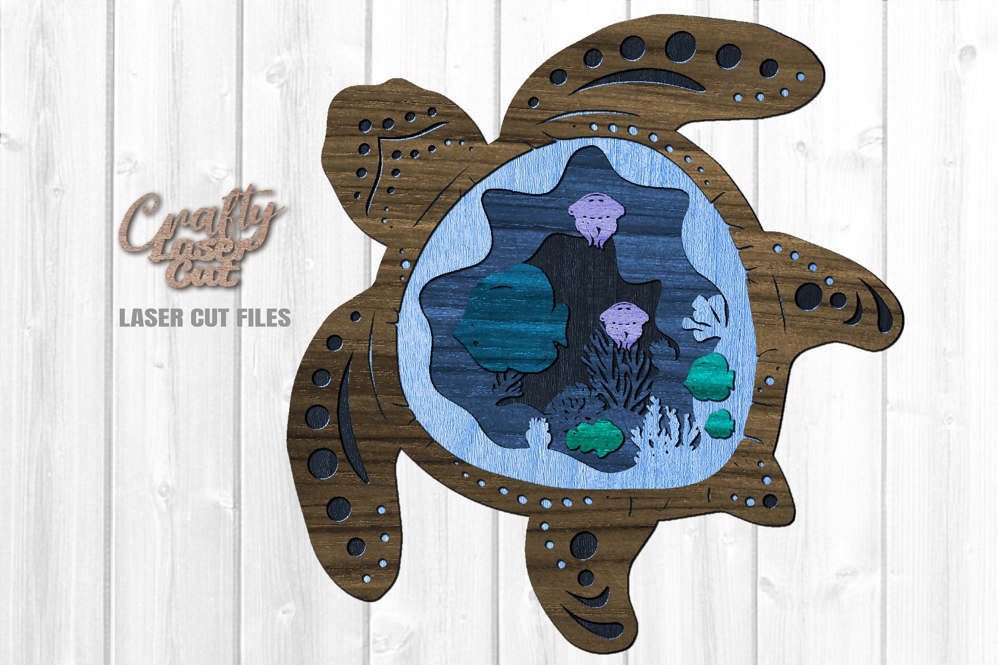 Sea Turtle SVG Laser Cut Files Turtle Sign Svg Dolphin - Etsy