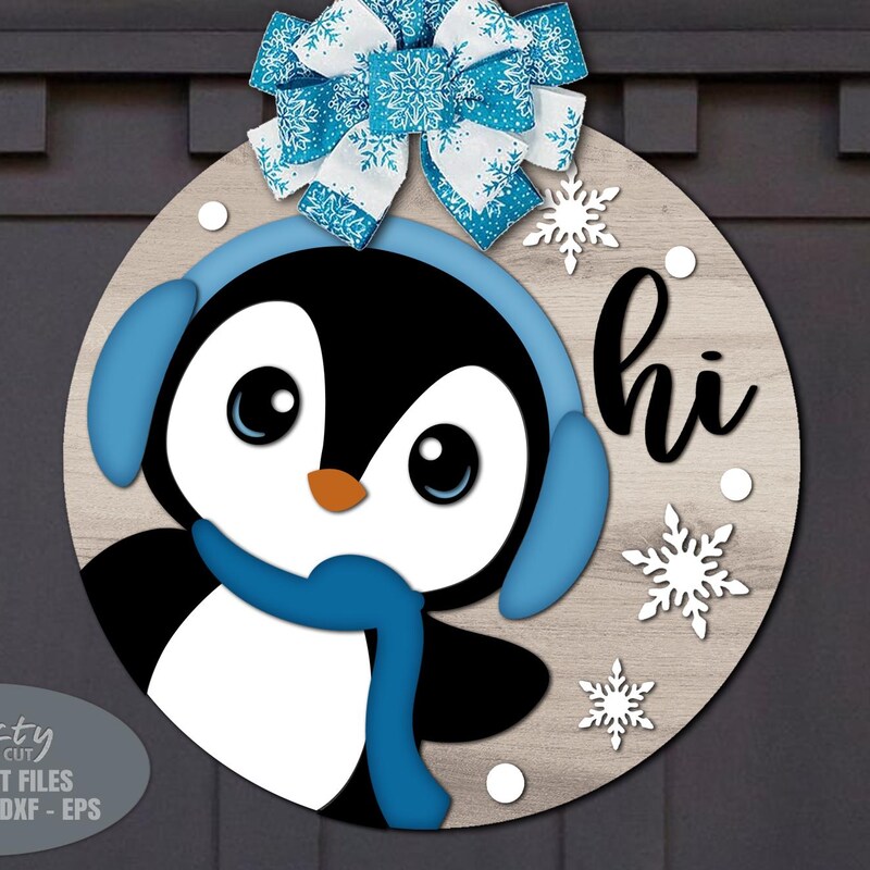 Winter Door Decor - Etsy
