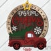 Christmas Countdown SVG - Tree Truck SVG - Laser Cut Files - Days Until ...