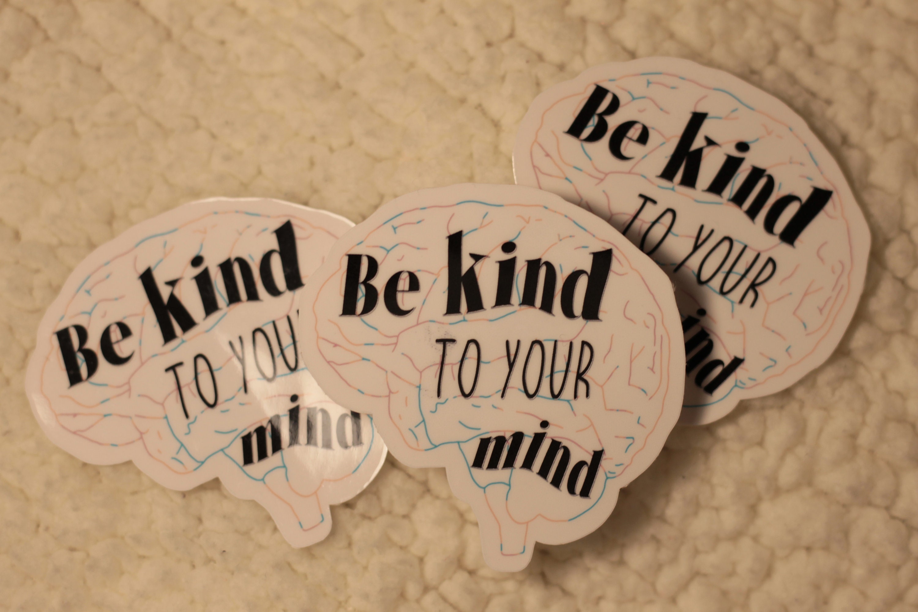 Be Kind to Your Mind Sticker Be Kind Sticker Mental Health | Etsy