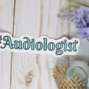 Audiologist Sticker, Audiology, Audiologist Gift, Audiologist Present ...