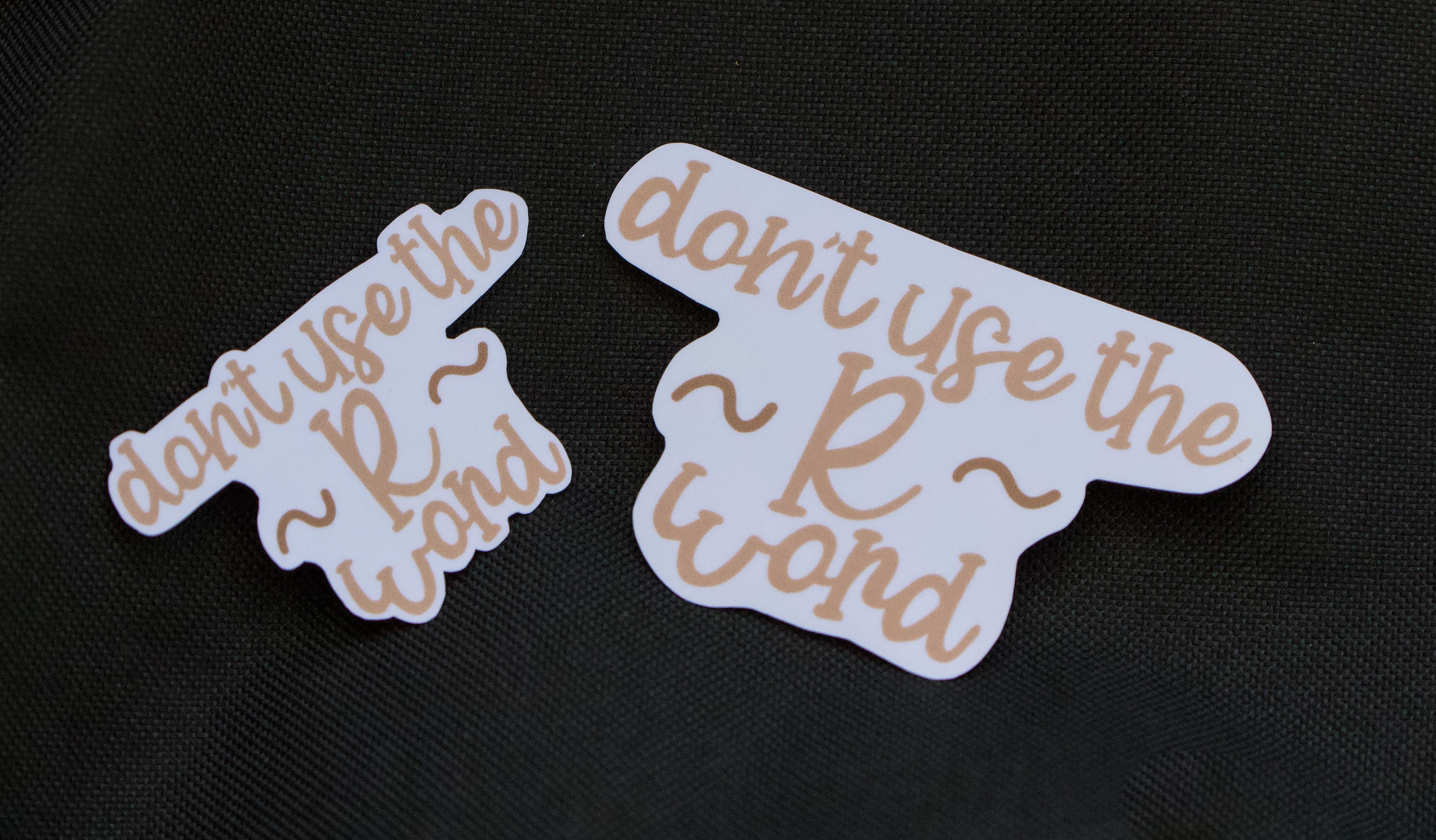 Don't Use the R Word Sticker No R Word Disability | Etsy UK