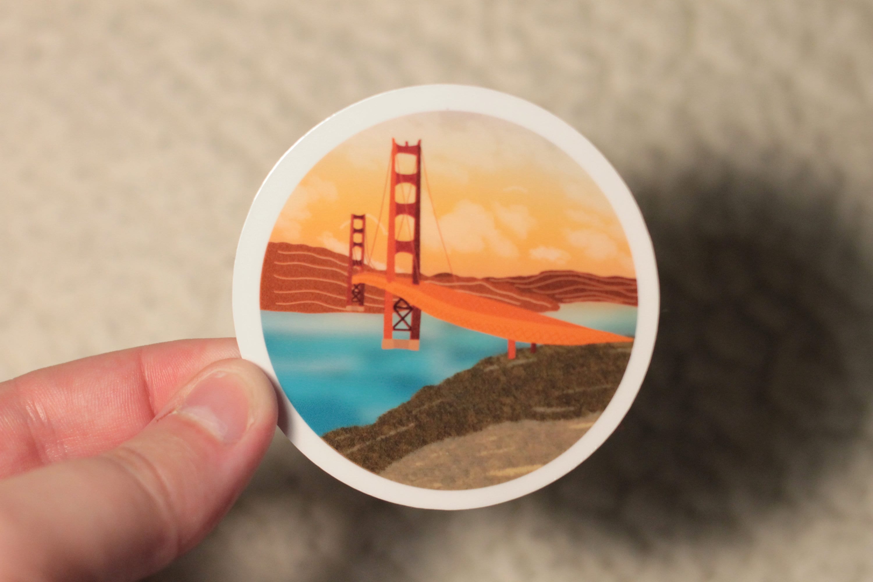 California Sticker California State Sticker State Sticker | Etsy