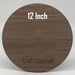 Pack of 12" Circles | Round Wooden Blanks | Walnut Plywood 1/4" | 6mm ...
