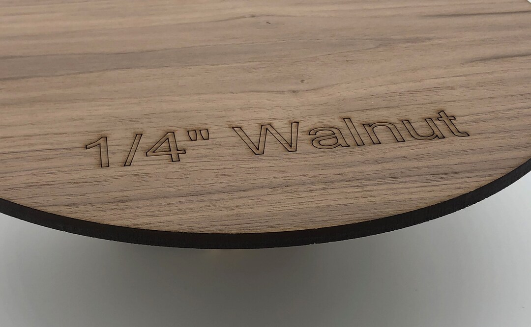 Pack of 15" Circles | Round Wooden Blanks | Walnut Plywood 1/4" | 6mm ...