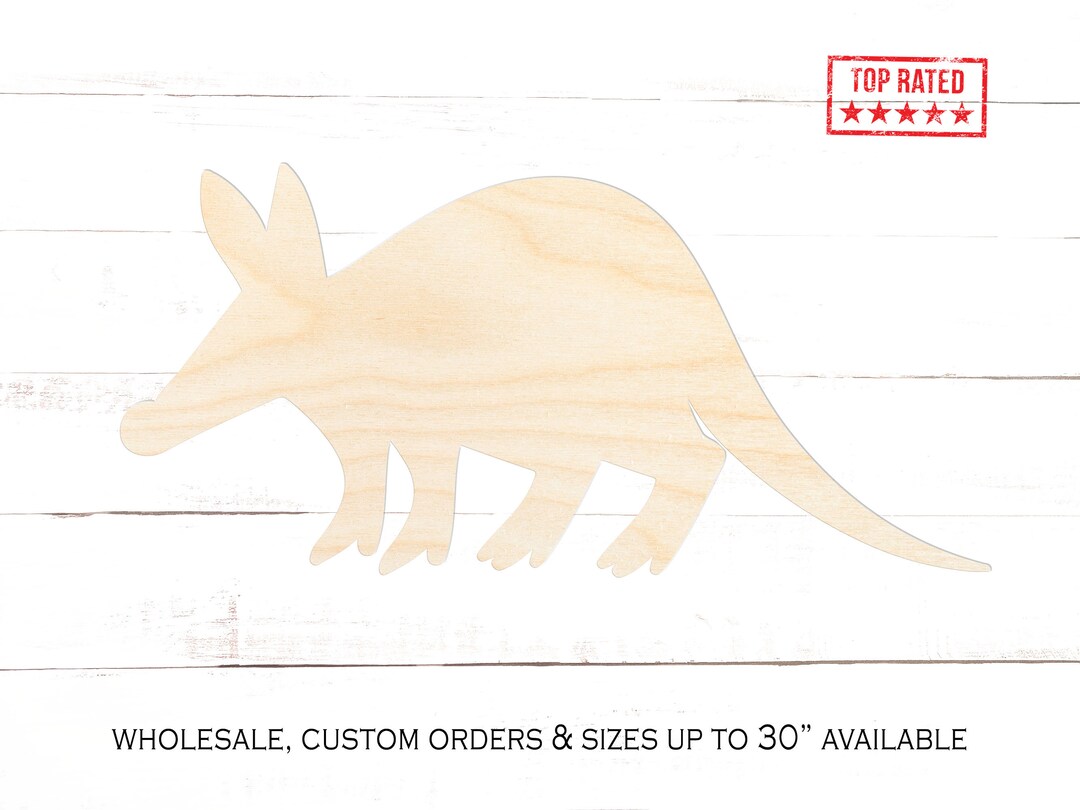 Anteater Cutout Anteater Crafting Blanks Unfinished Wooden - Etsy
