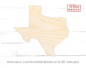 Texas Outline Texas Wood Cutout or TX Wood Cutout Small - Etsy