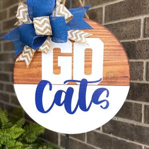 Custom Mascot Door Hanger Wooden Sign House Warming Gift - Etsy