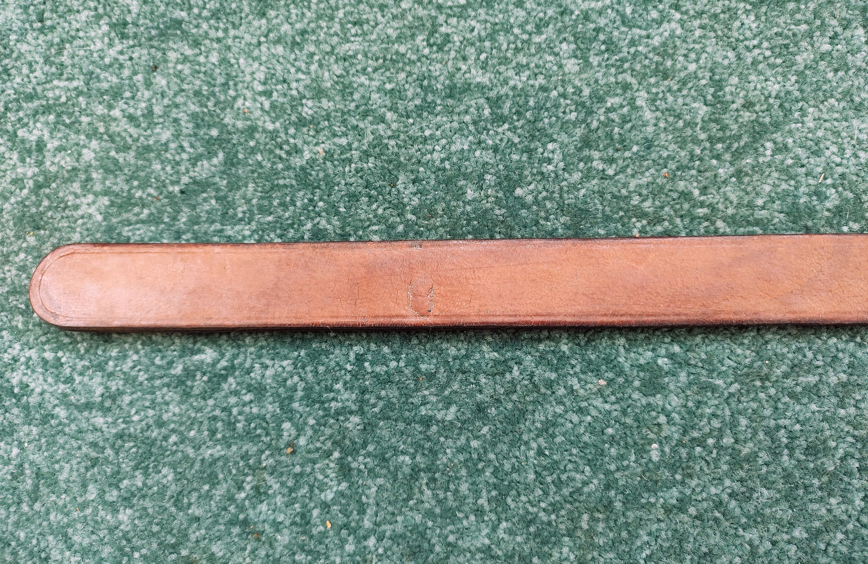 Scottish School Tawse / Belt / Strap 10mm Thick Leather Double Ended ...