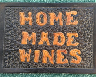 Leather Sign - Etsy UK