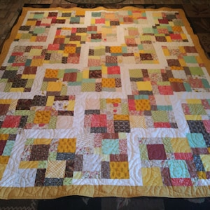 Disappearing 9 Patch Quilt - Etsy