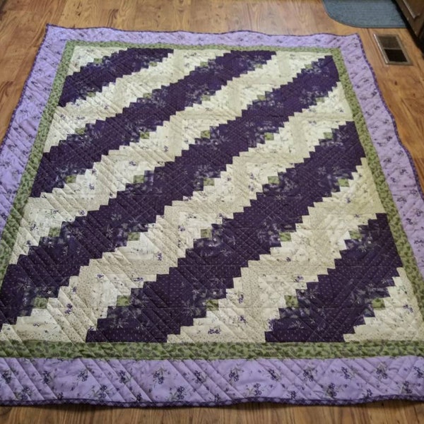 Curvy Log Cabin Pattern - Etsy