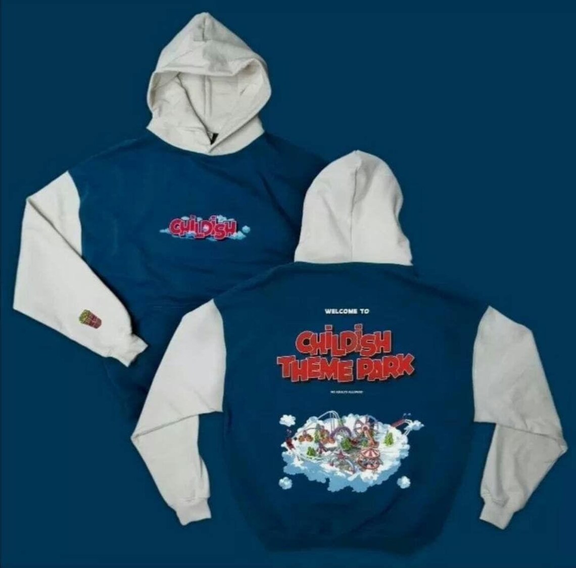 Tgfbro Childish Theme Park Limited Edition Hoodie TGF Bro - Etsy UK
