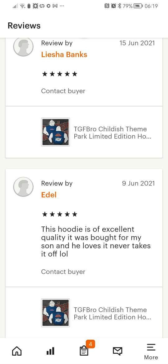 Tgfbro Childish Theme Park Limited Edition Hoodie TGF Bro - Etsy UK