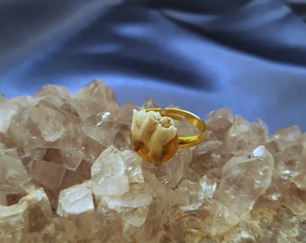 Real Bone Ring - Etsy