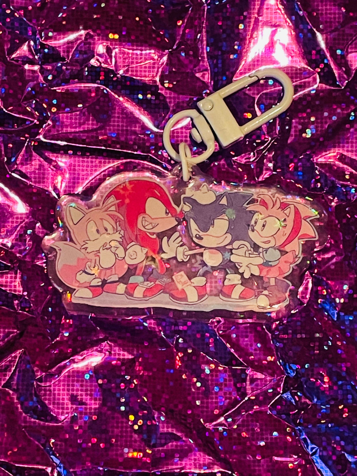 Assorted Sonic the Hedgehog Y2K Keychains - Etsy