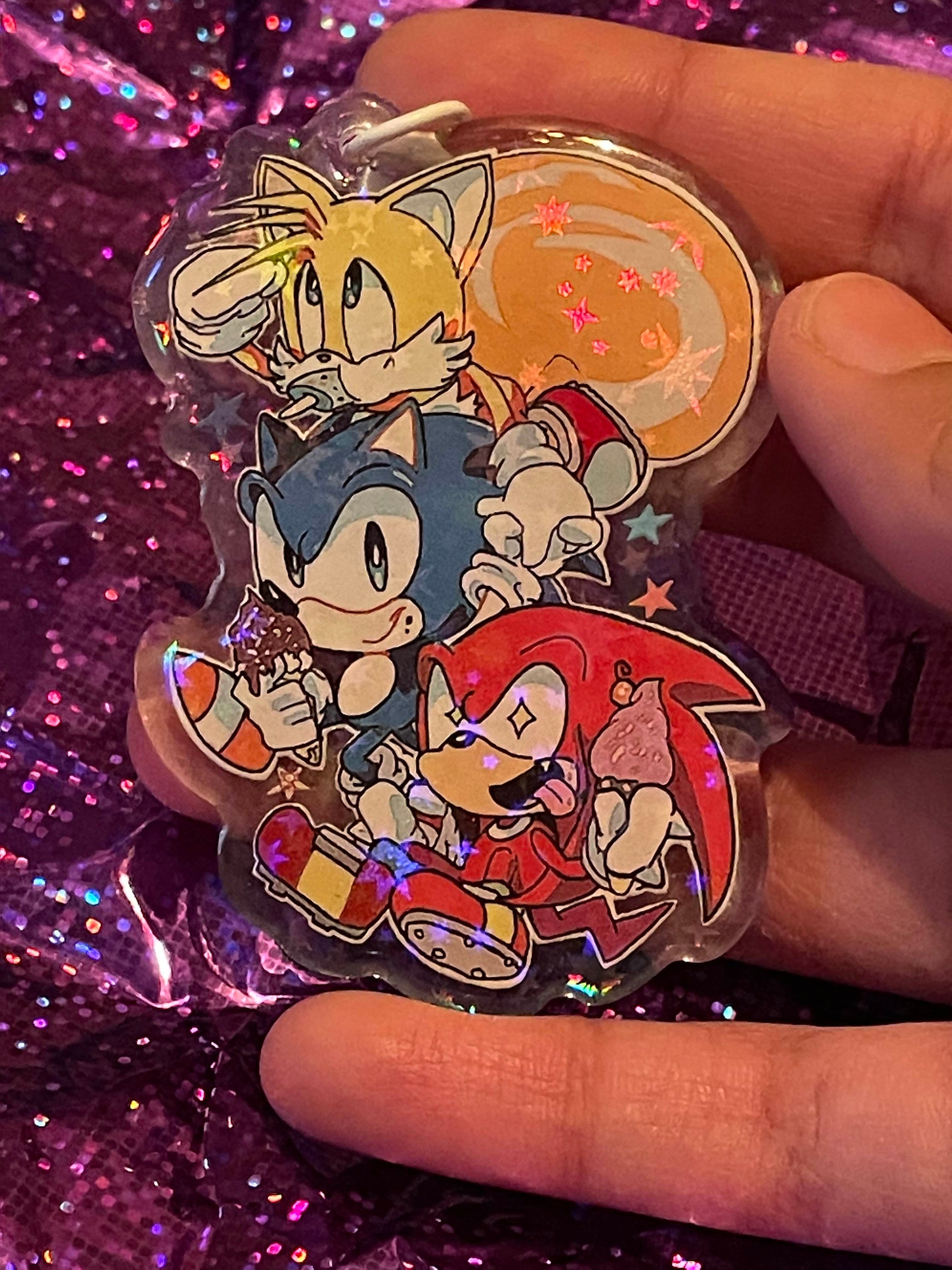 Assorted Sonic the Hedgehog Y2K Keychains - Etsy