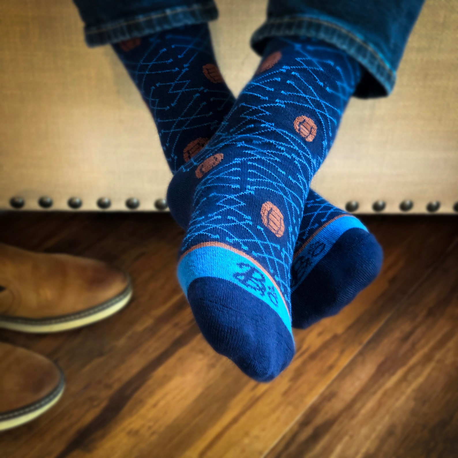 Barrel Pick© Socks Black Gray Copper for Bourbon Barrel - Etsy