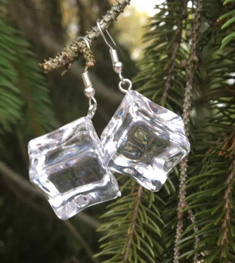 Ice Cube Earrings! - Etsy