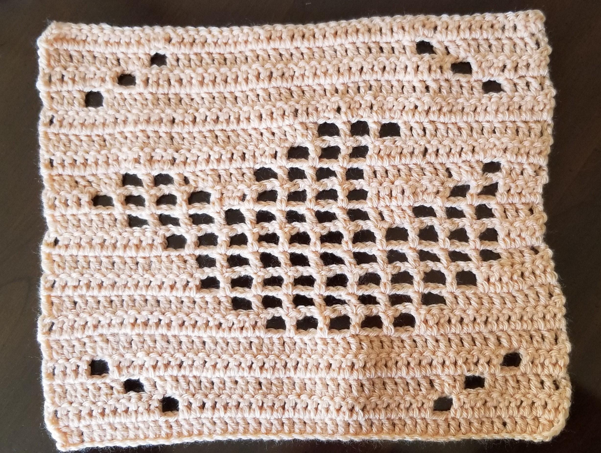 CROCHET PATTERN: December Dove Filet Crochet - Etsy