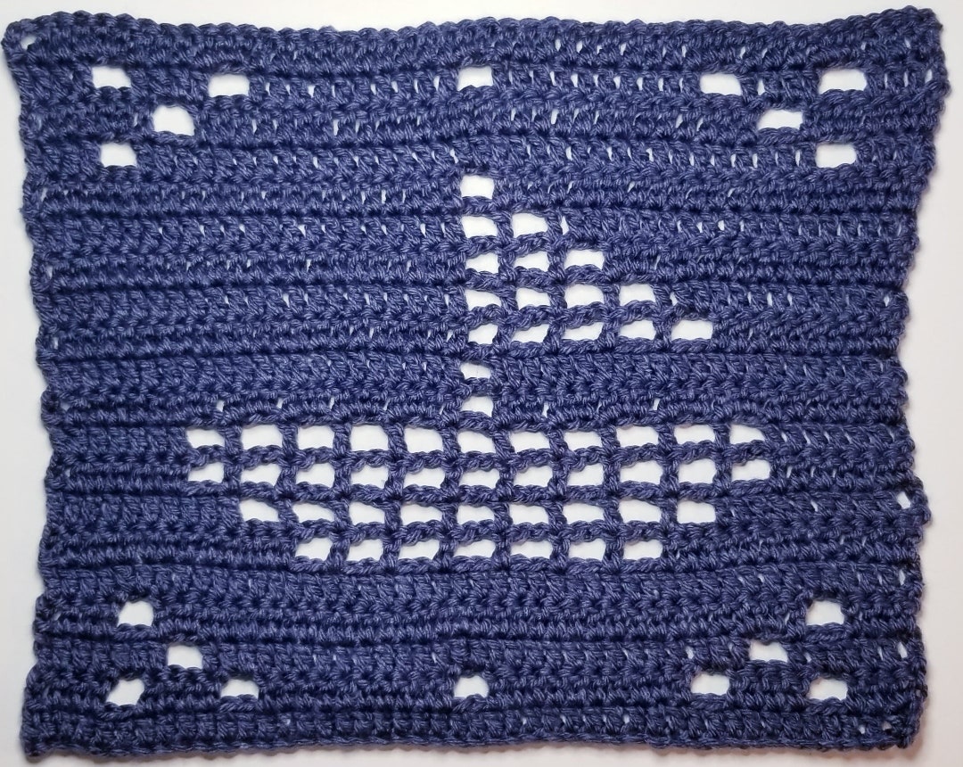 CROCHET PATTERN: July Filet Crochet Sailboat - Etsy