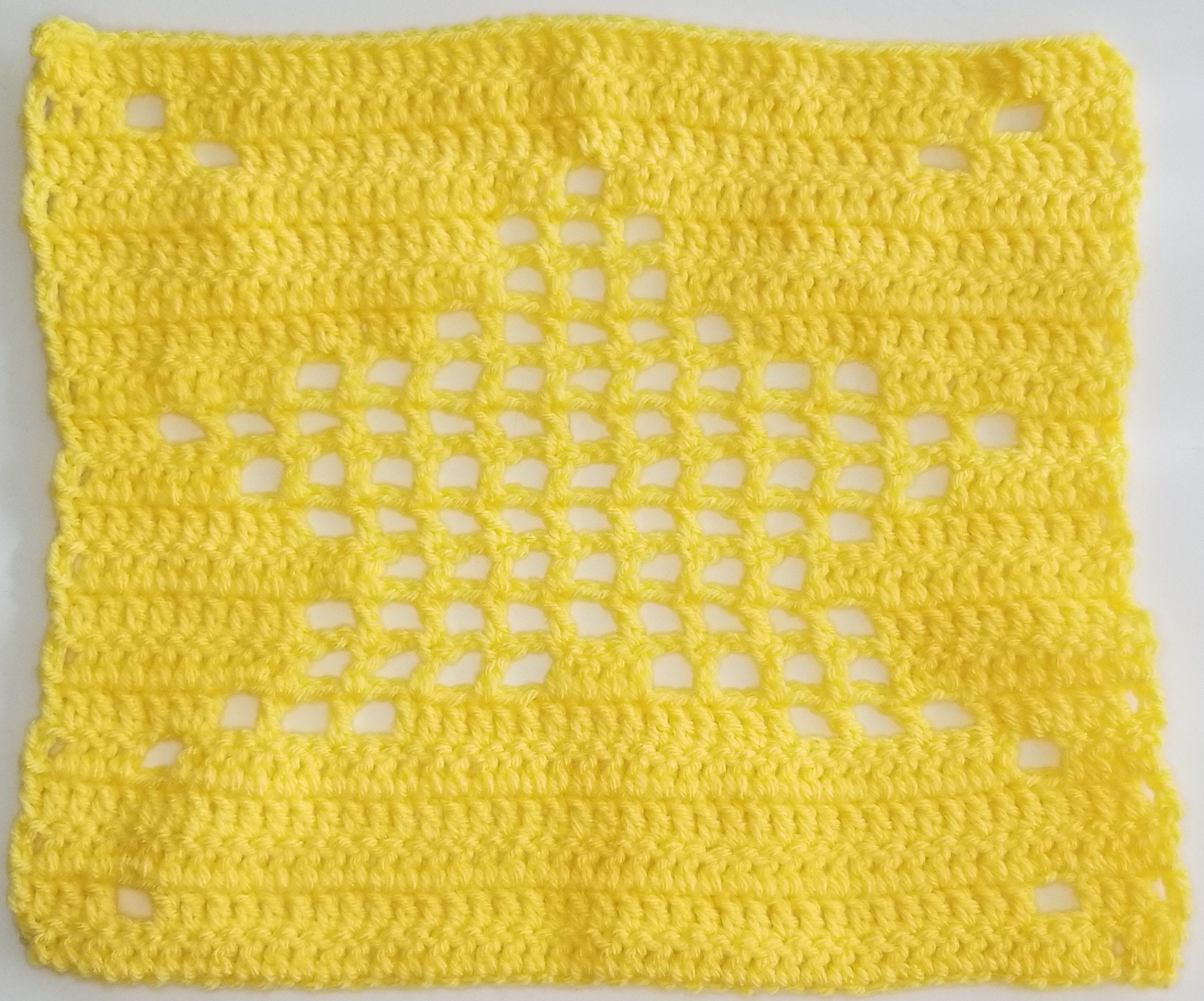CROCHET PATTERN: August Star Filet Crochet - Etsy
