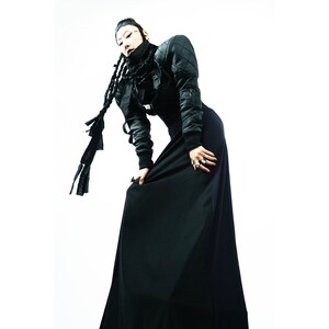Cropped Tech Wear Jacket: Avant Garde Festival Costume - Etsy