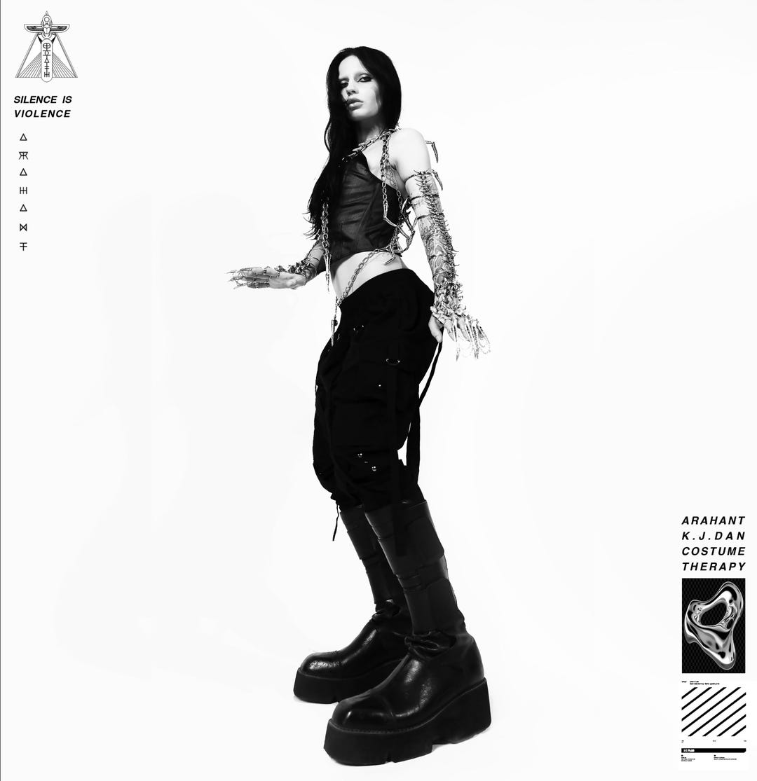 Knee High Handmade Leather Platform Boot Avant Garde Footwear Darkwear ...